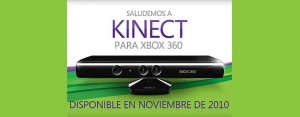 Confirmado el precio de Kinect